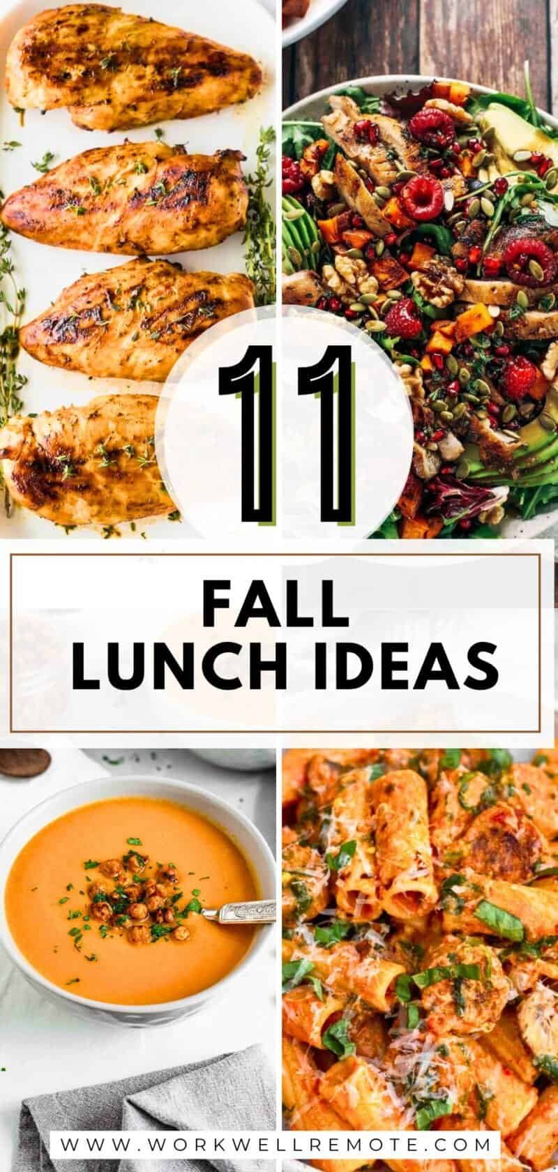 11 Cozy Fall Lunch Ideas for Work - Work Well Remote