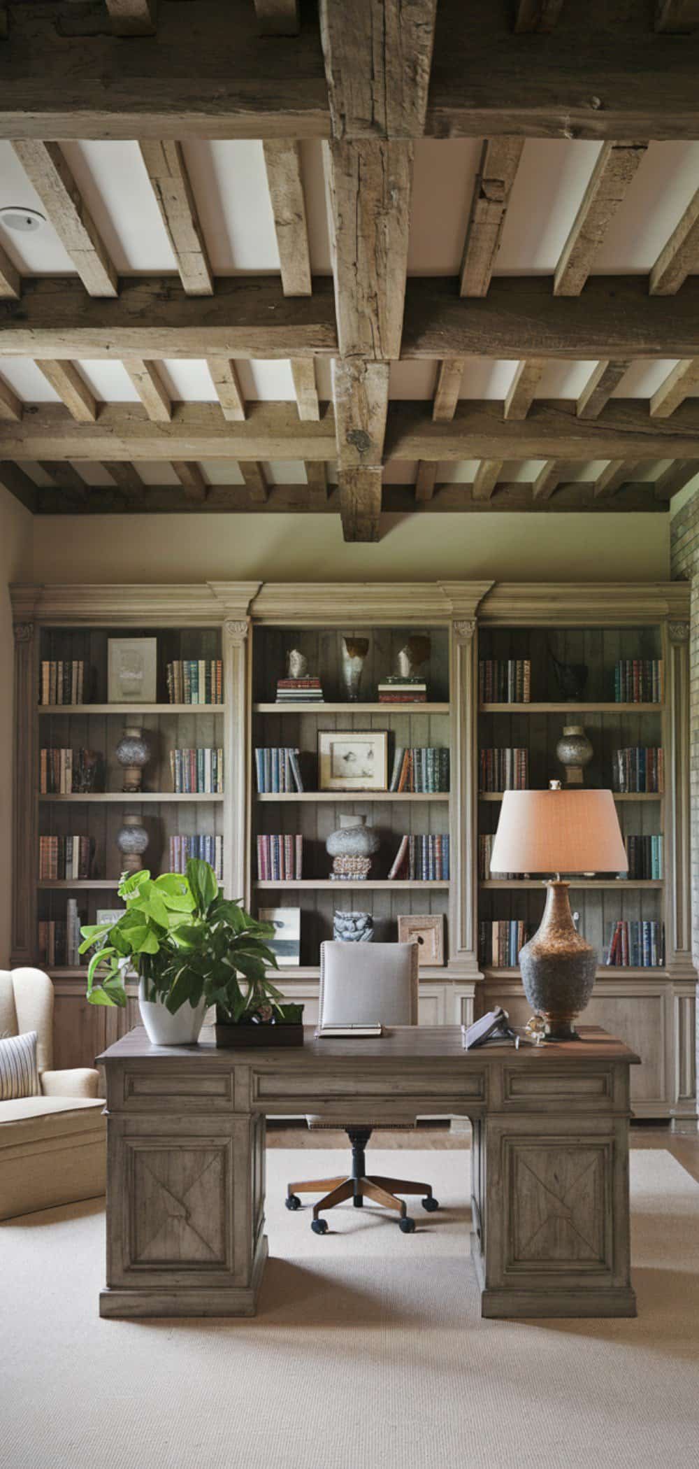 16 Rustic Home Office Ideas for a Cozy and Productive Workspace - Work ...