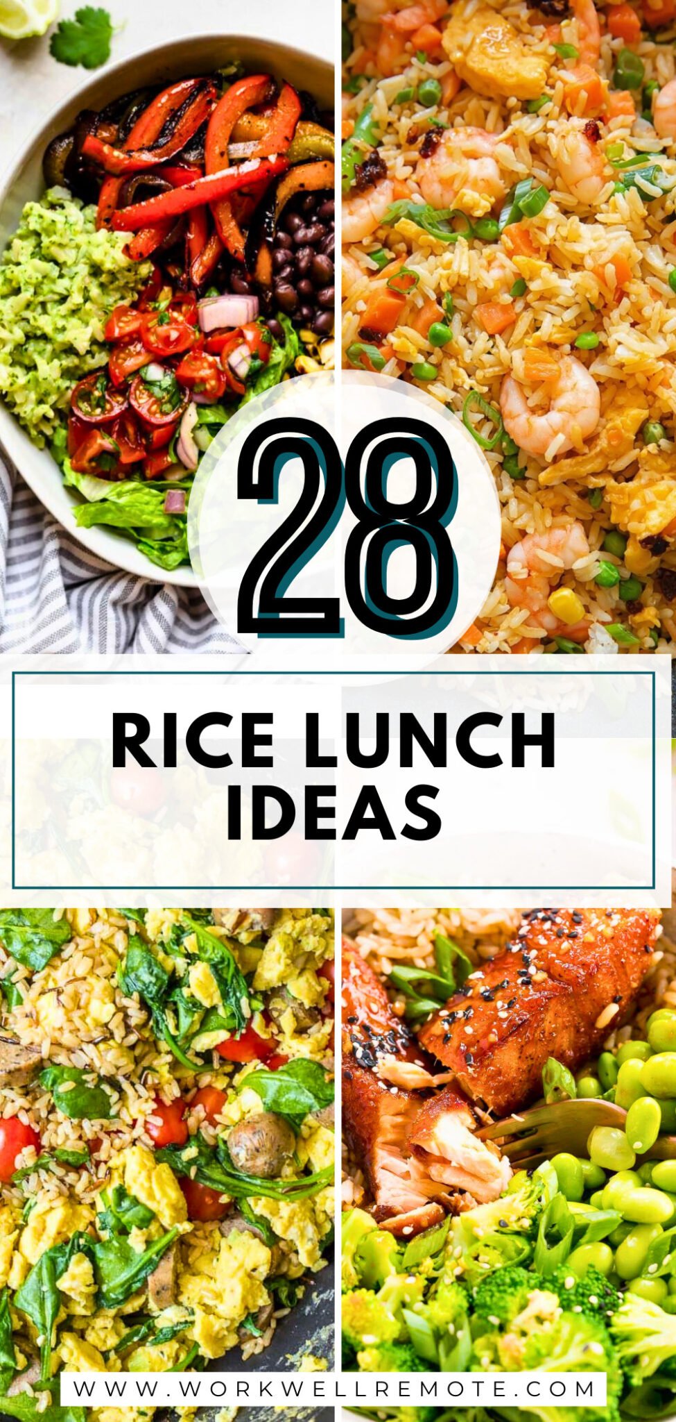 28 Easy Healthy Rice Lunch Ideas You’ll Love - Work Well Remote