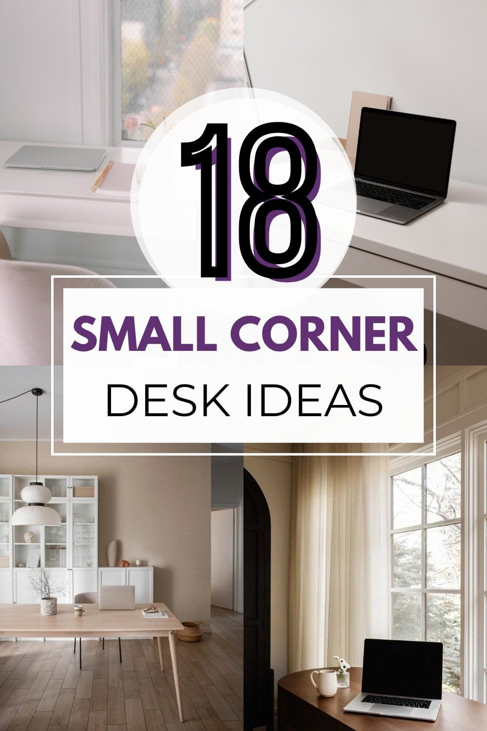 18 Inspiring Corner Desk Ideas for Your Home Office - Work Well Remote