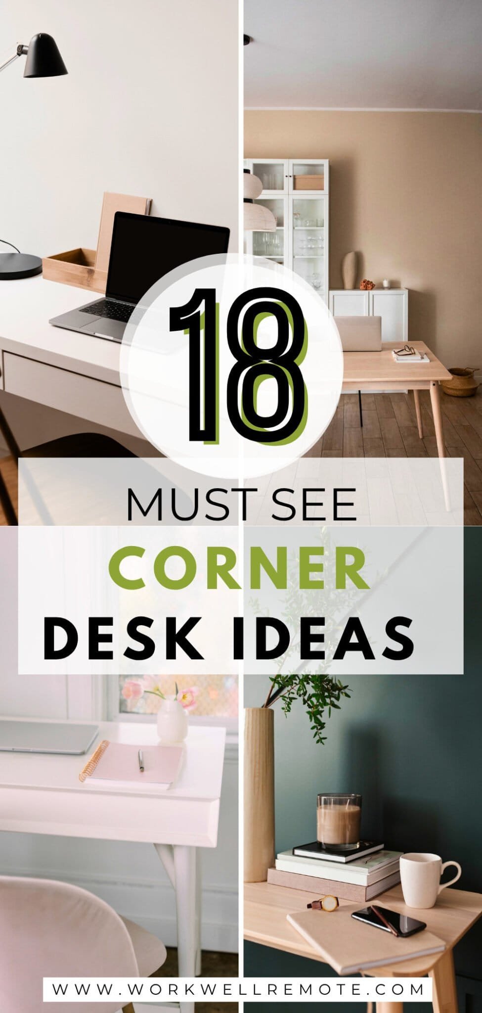 18 Inspiring Corner Desk Ideas for Your Home Office - Work Well Remote