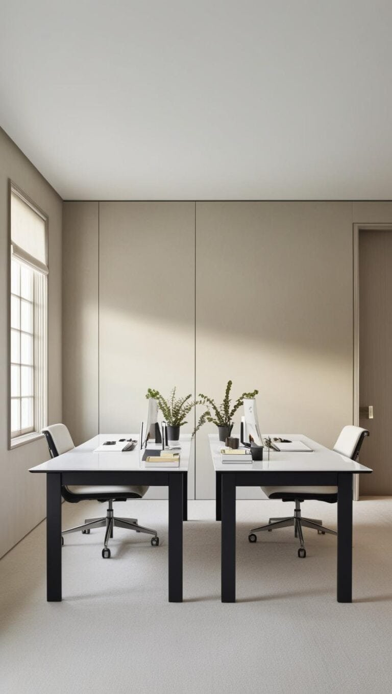 17 Two Desk Home Office Ideas for Maximizing Space - Work Well Remote