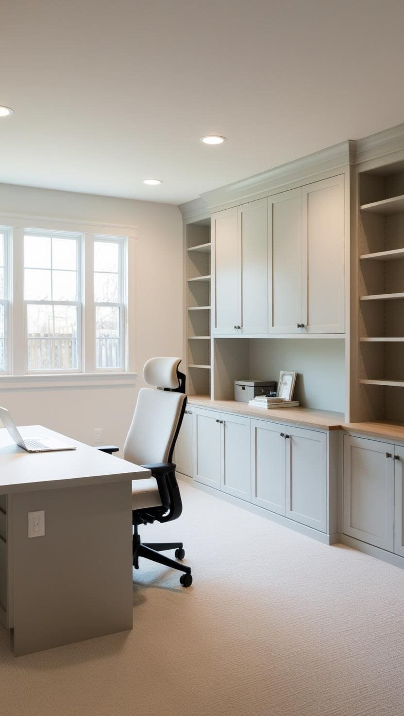 17 Creative Home Office Ideas for Your Basement Space - Work Well Remote