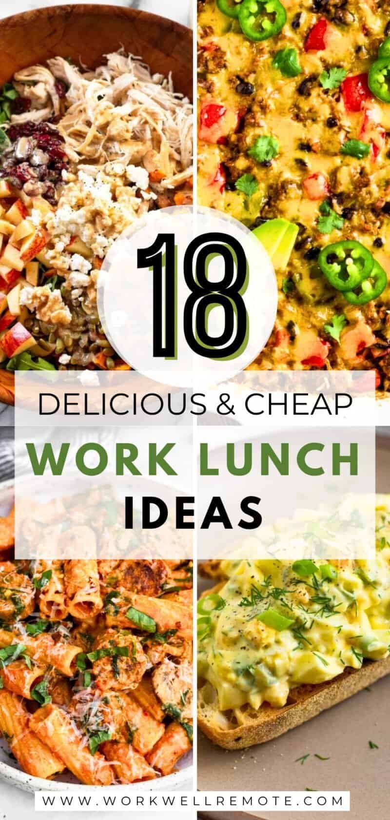 18 Budget-Friendly Work Lunch Ideas to Keep You Satisfied - Work Well ...