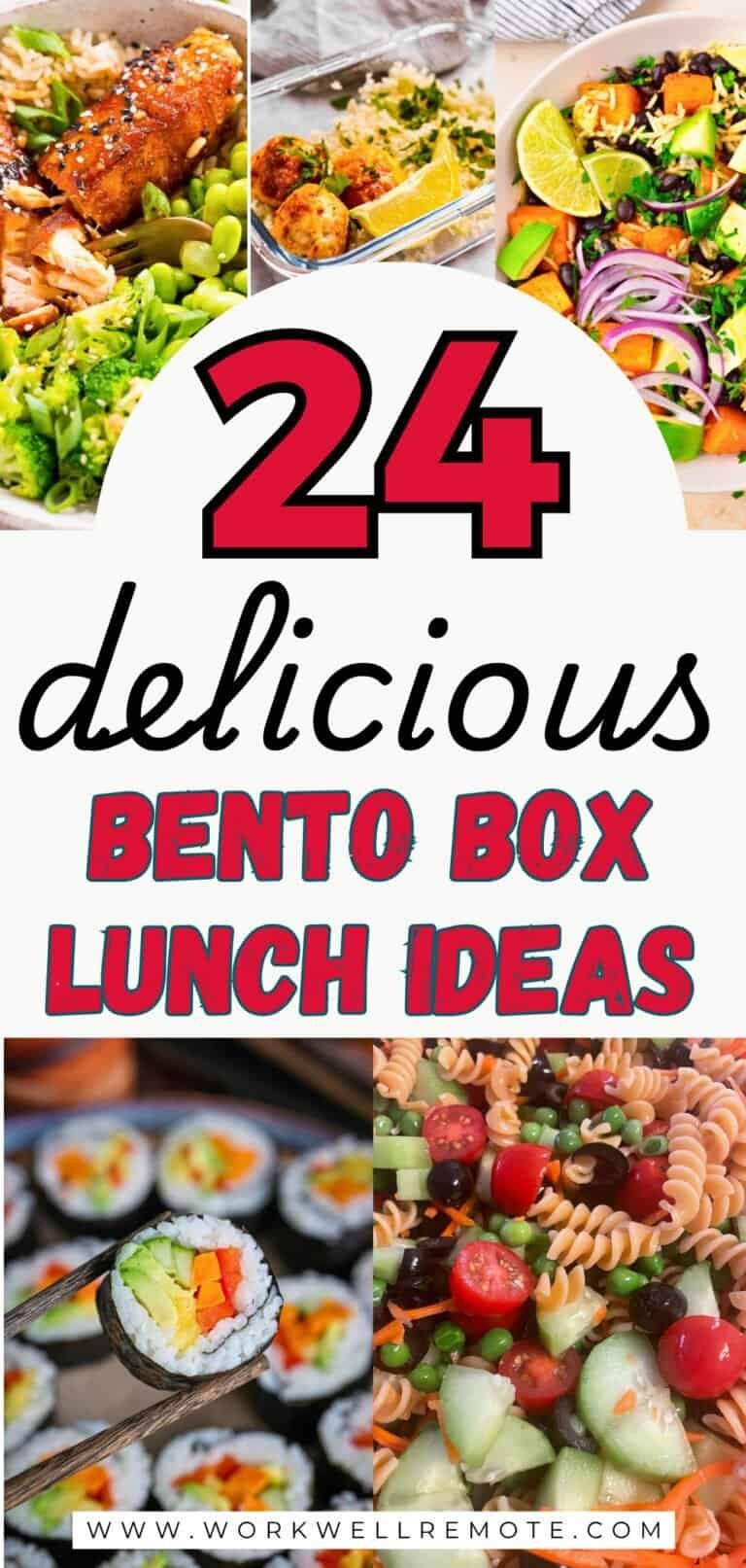 24 Creative Adult Bento Box Lunch Ideas - Work Well Remote