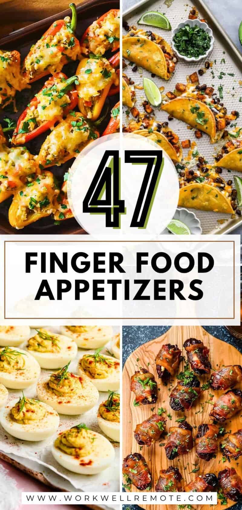 47 Irresistible Finger Food Appetizers for Your Next Party - Work Well ...