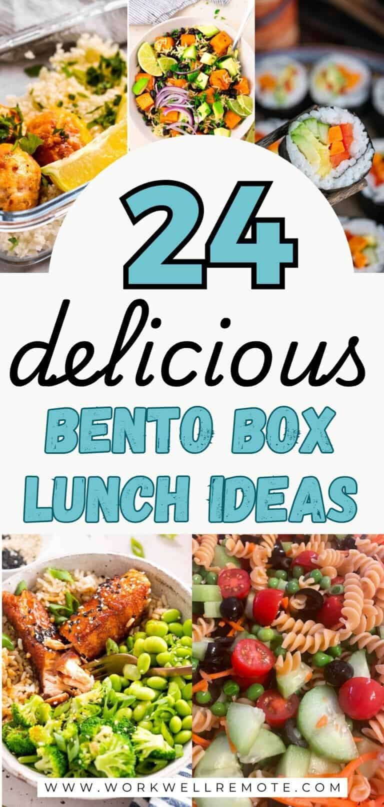 24 Creative Adult Bento Box Lunch Ideas - Work Well Remote