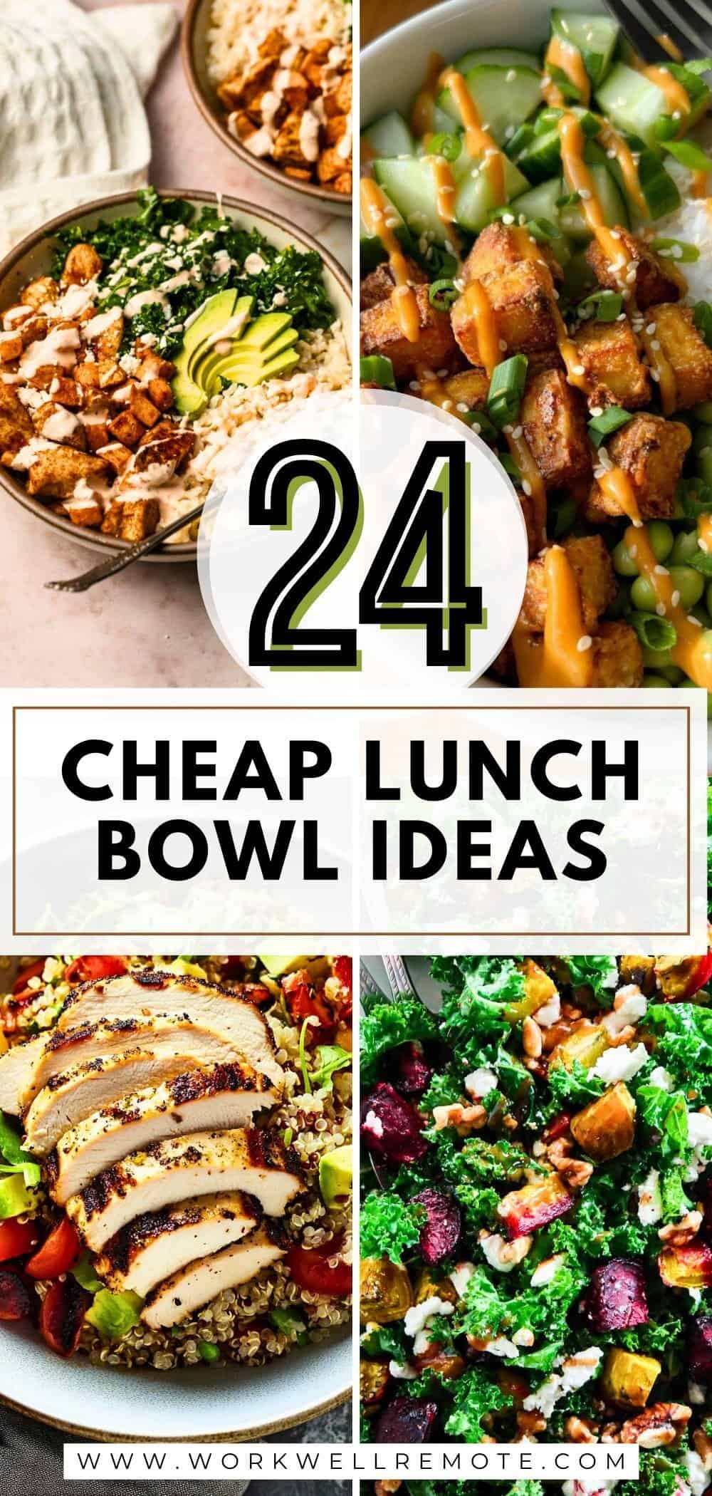24 Delicious Healthy Lunch Bowl Ideas to Fuel Your Day - Work Well Remote