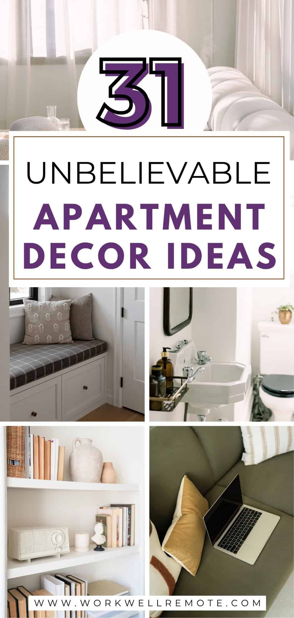 31 Inspiring Home Office Ideas for Your Apartment - Work Well Remote