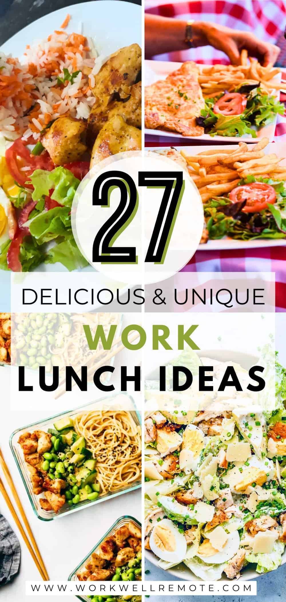 27 Healthy and Affordable Lunch Ideas for Work - Work Well Remote