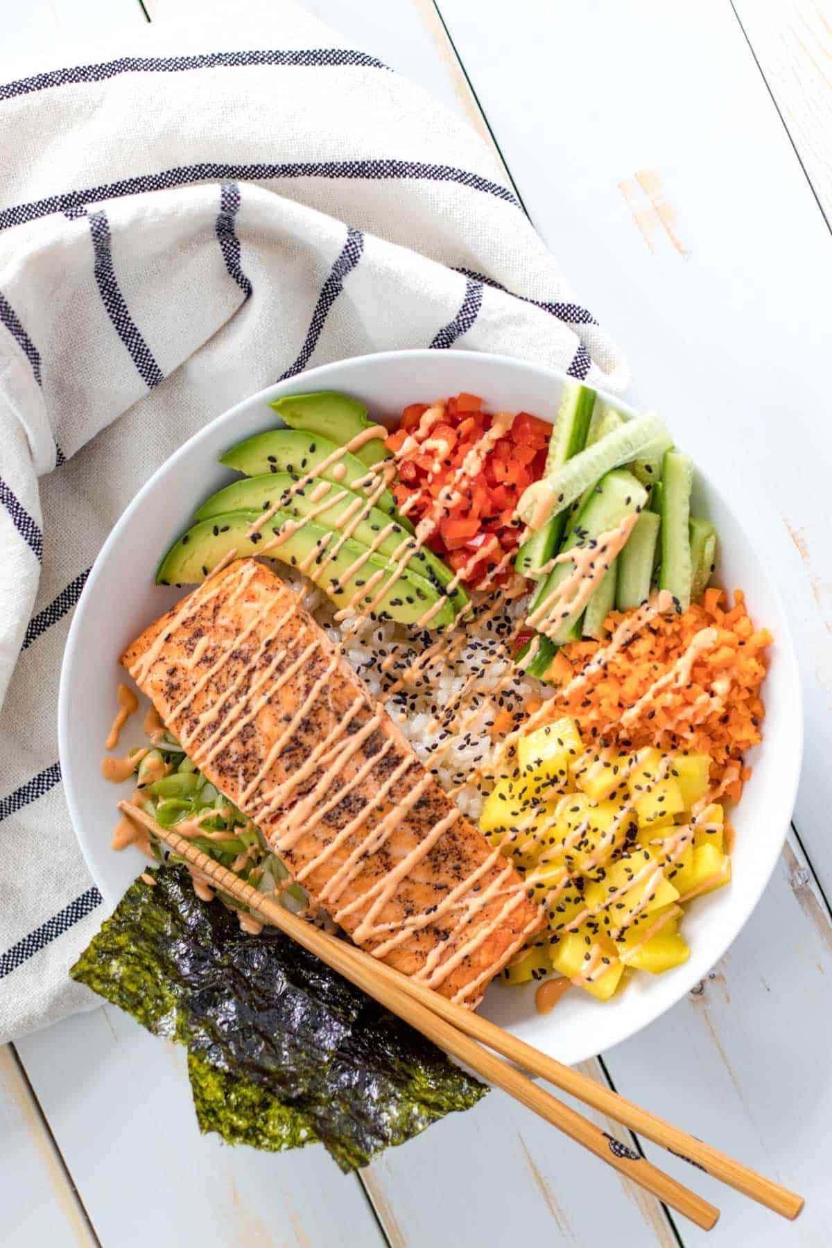 24 Delicious Healthy Lunch Bowl Ideas to Fuel Your Day - Work Well Remote