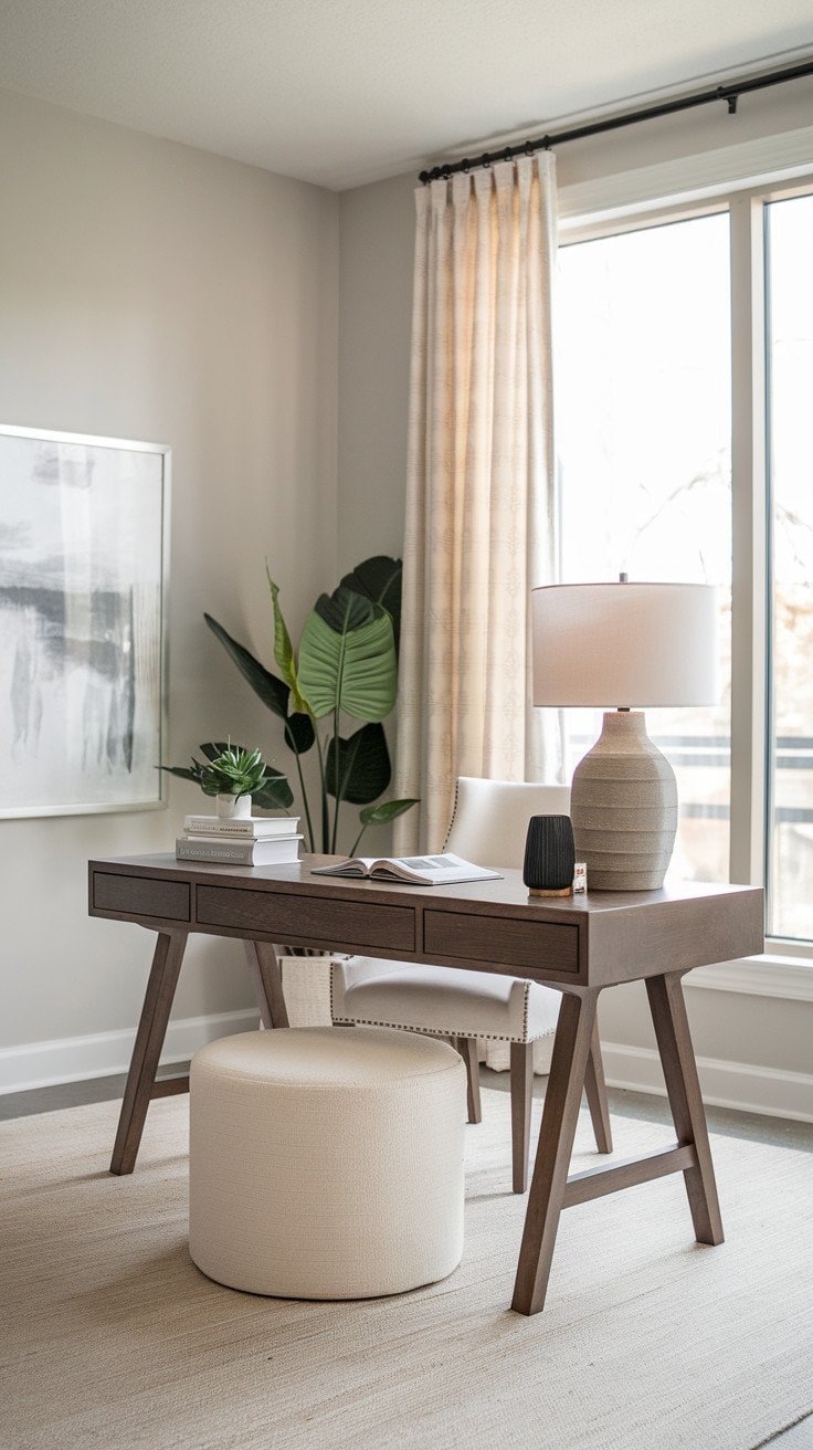 25 Stunning Home Office Ideas with a Desk in the Middle of the Room ...