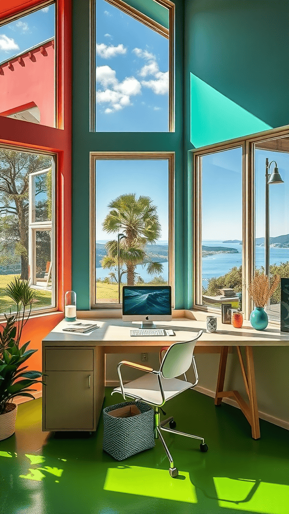 28 Stunning Home Office Ideas with Windows for Maximum Inspiration ...