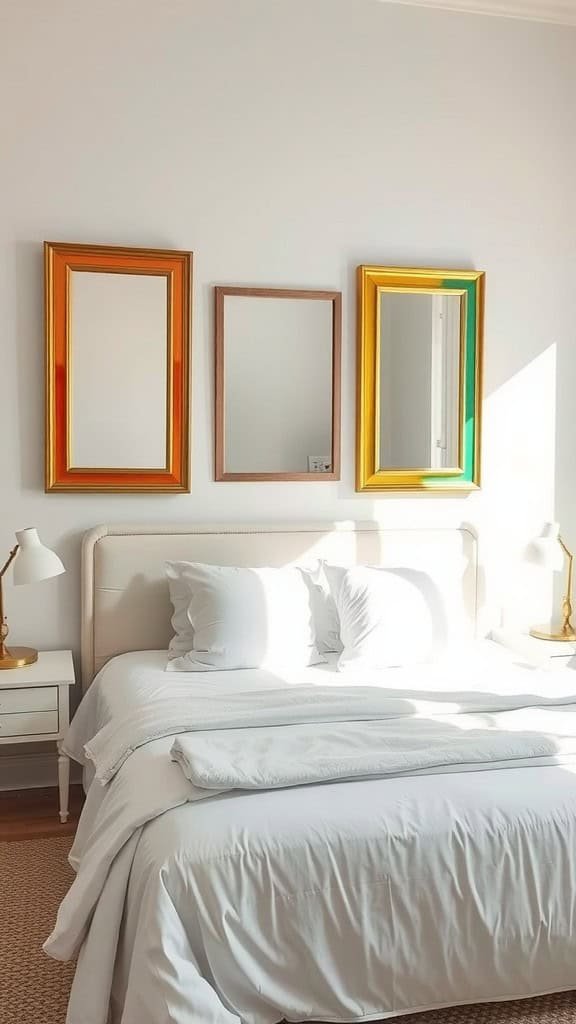23 Creative Ways to Add Pops of Color to Your White Bed Decor - Work ...