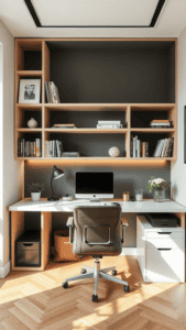 27 Cozy Minimalist Home Office Ideas for a Productive Workspace - Work ...