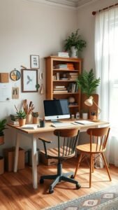 34 Best Home Office Ideas with a Desk in the Middle of the Room - Work ...