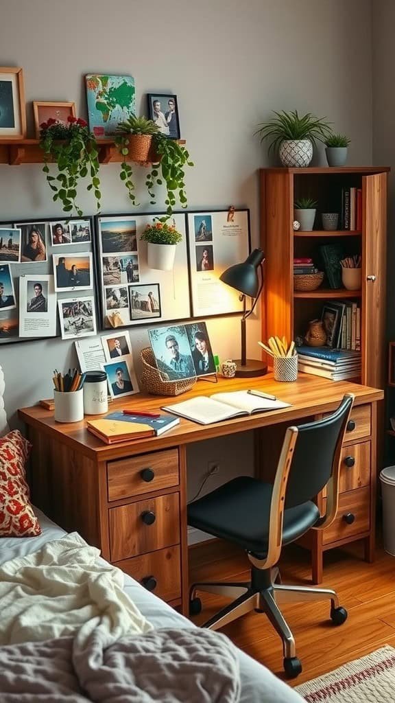 35 Cute and Creative Dorm Desk Ideas - Work Well Remote