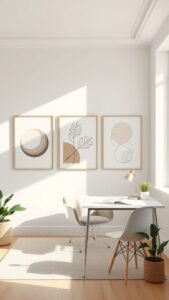 30 Neutral Home Office Inspiration Ideas - Work Well Remote