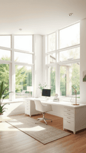 28 Stunning Home Office Ideas with Windows for Maximum Inspiration ...