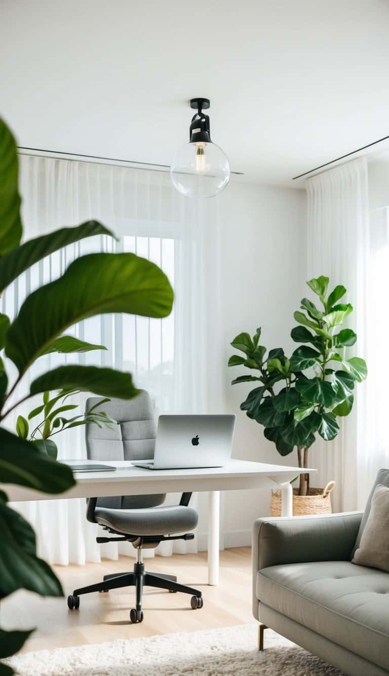 17 Gorgeous Home Office TV Room Combo Ideas - Work Well Remote