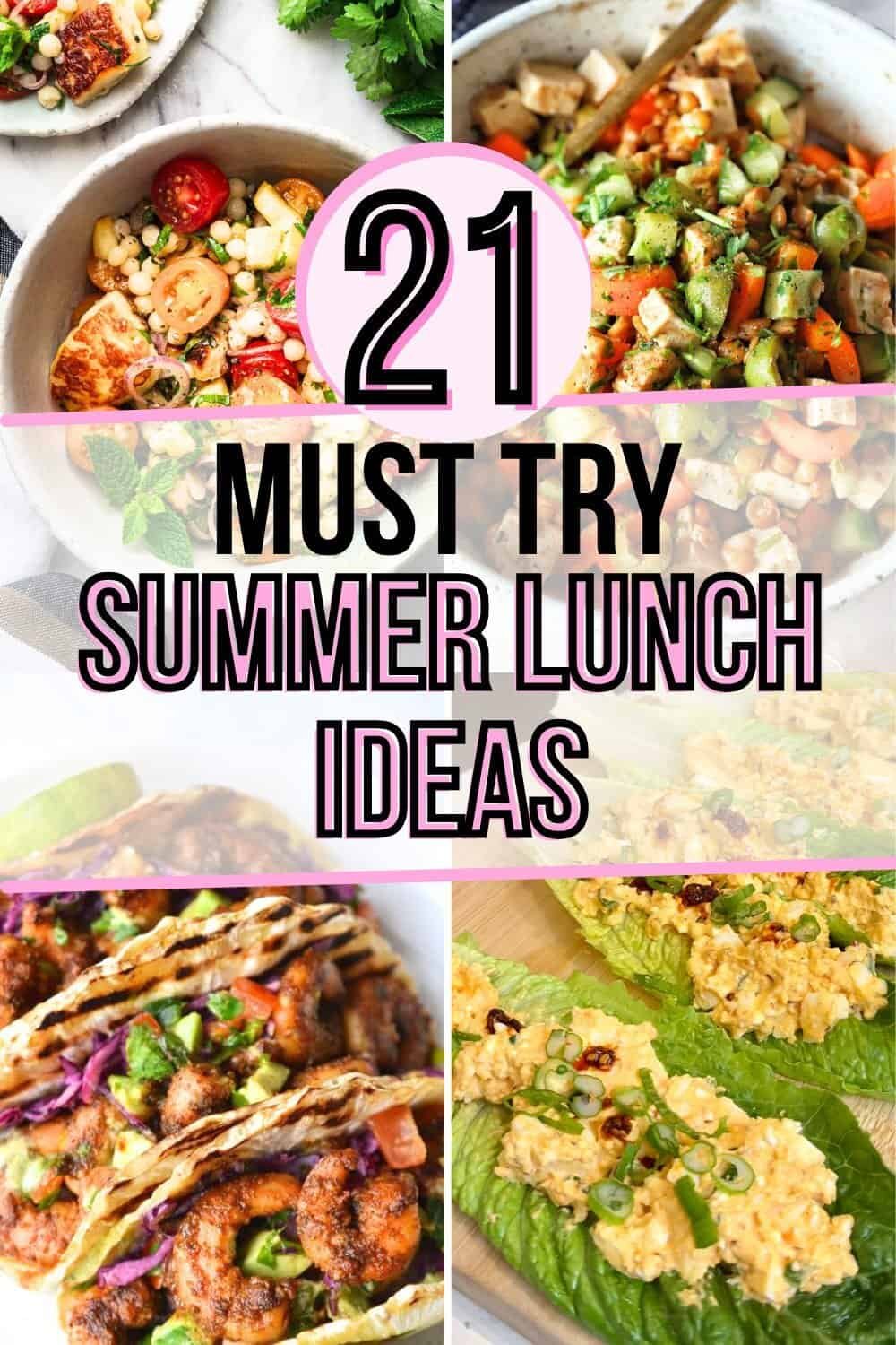 21 Refreshing Summer Lunch Ideas for Hot Days - Work Well Remote