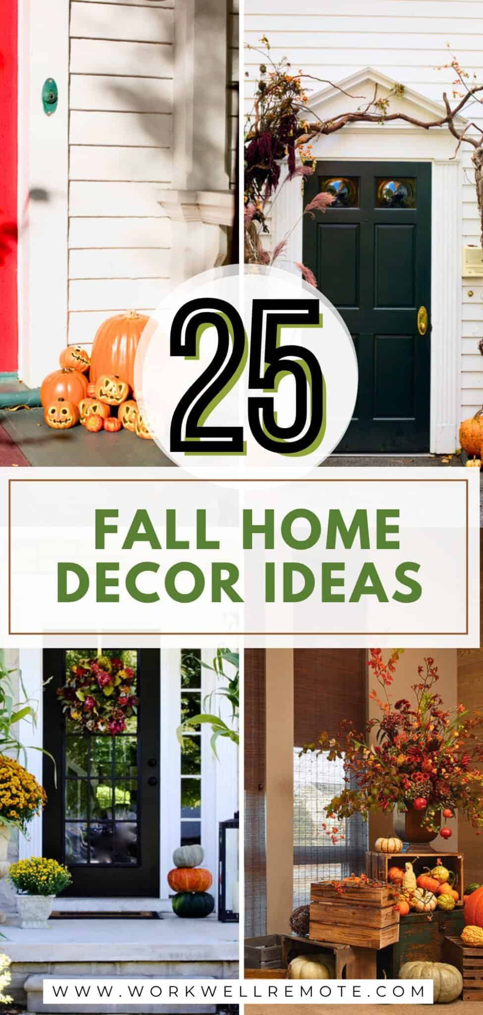 25 Stunning Fall Home Decor Ideas - Work Well Remote